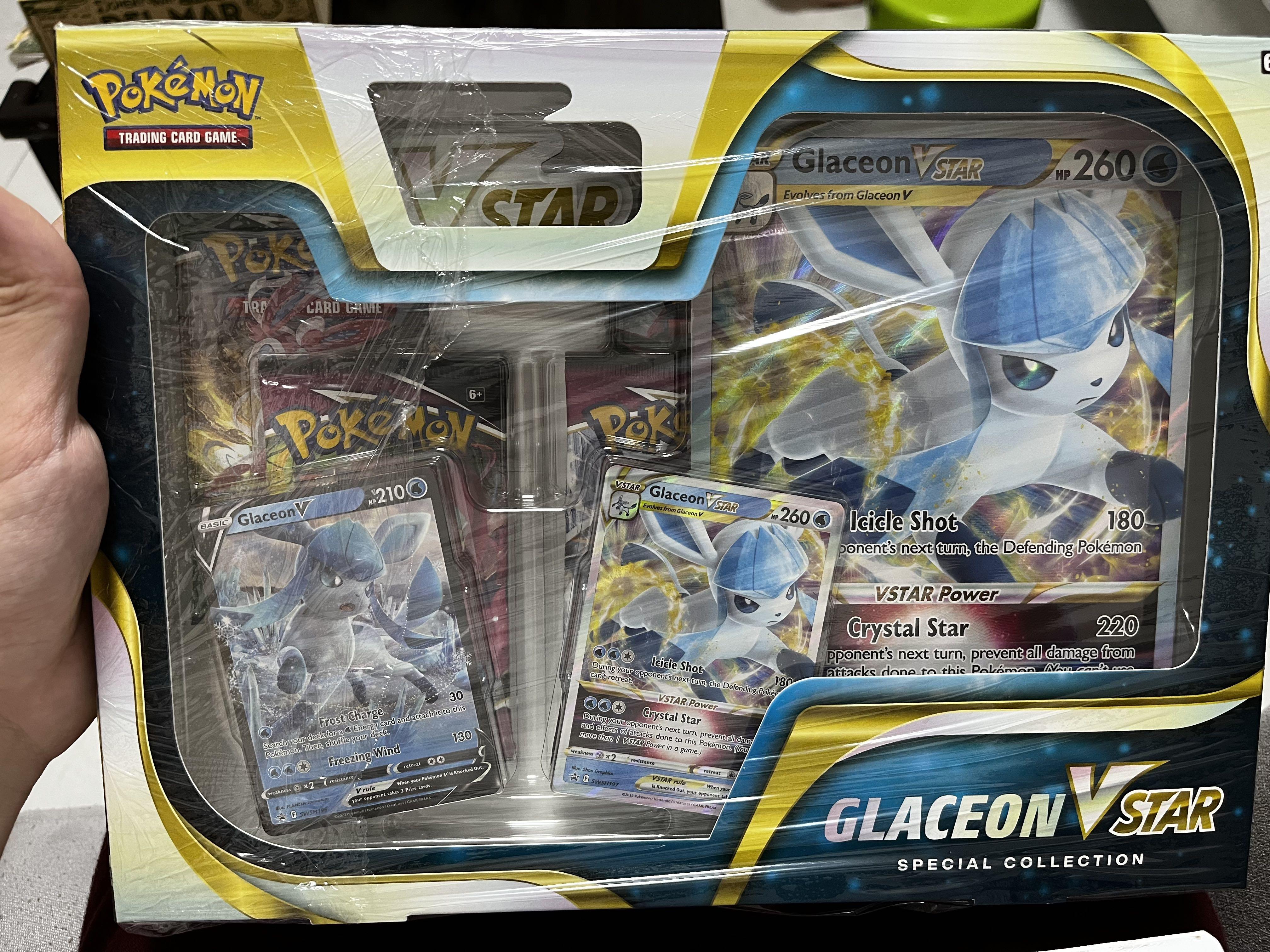 Glaceon vstar special collection box [sbw, negotiable], Hobbies & Toys ...