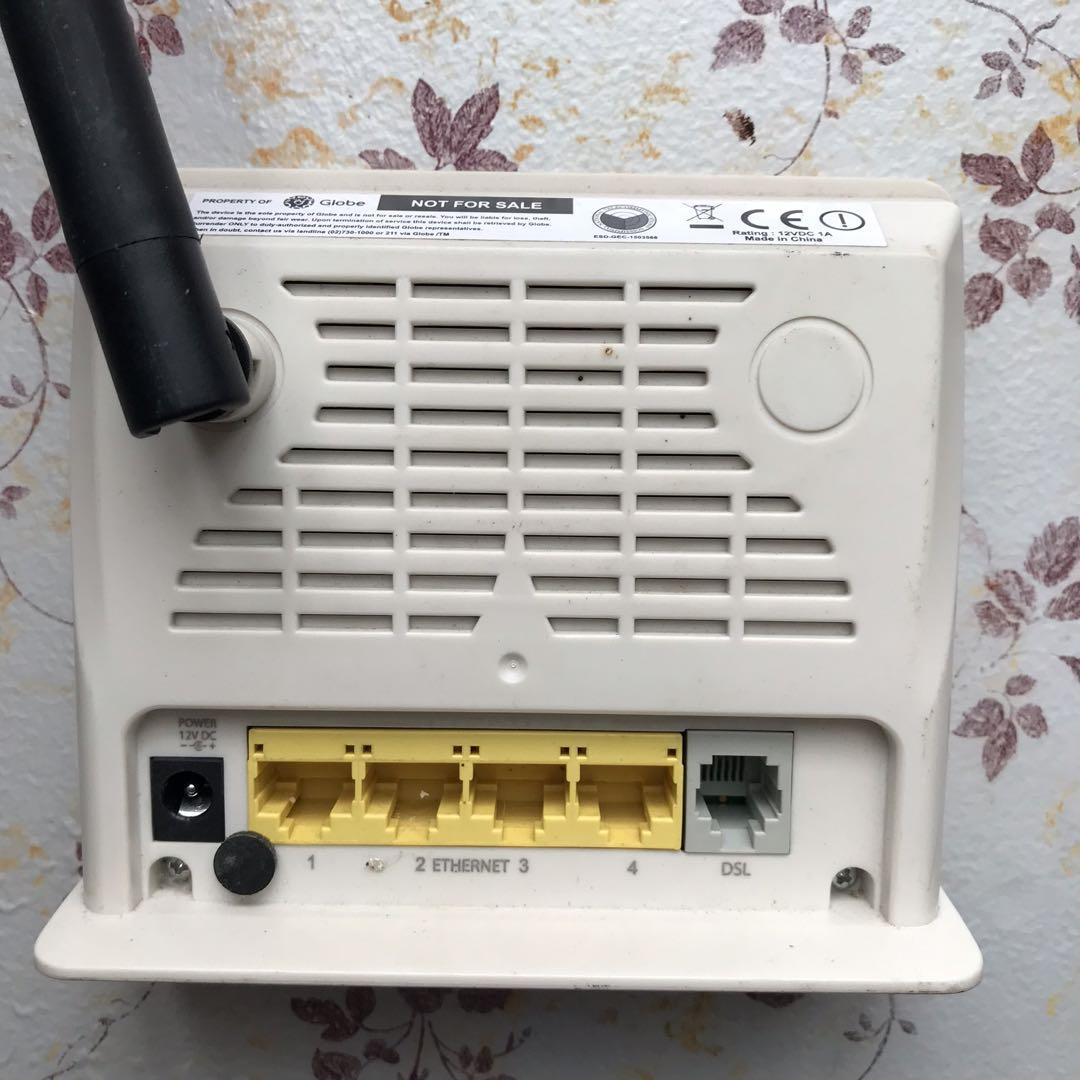 GLOBE MODEM/ROUTER, Computers & Tech, Office & Business Technology on ...