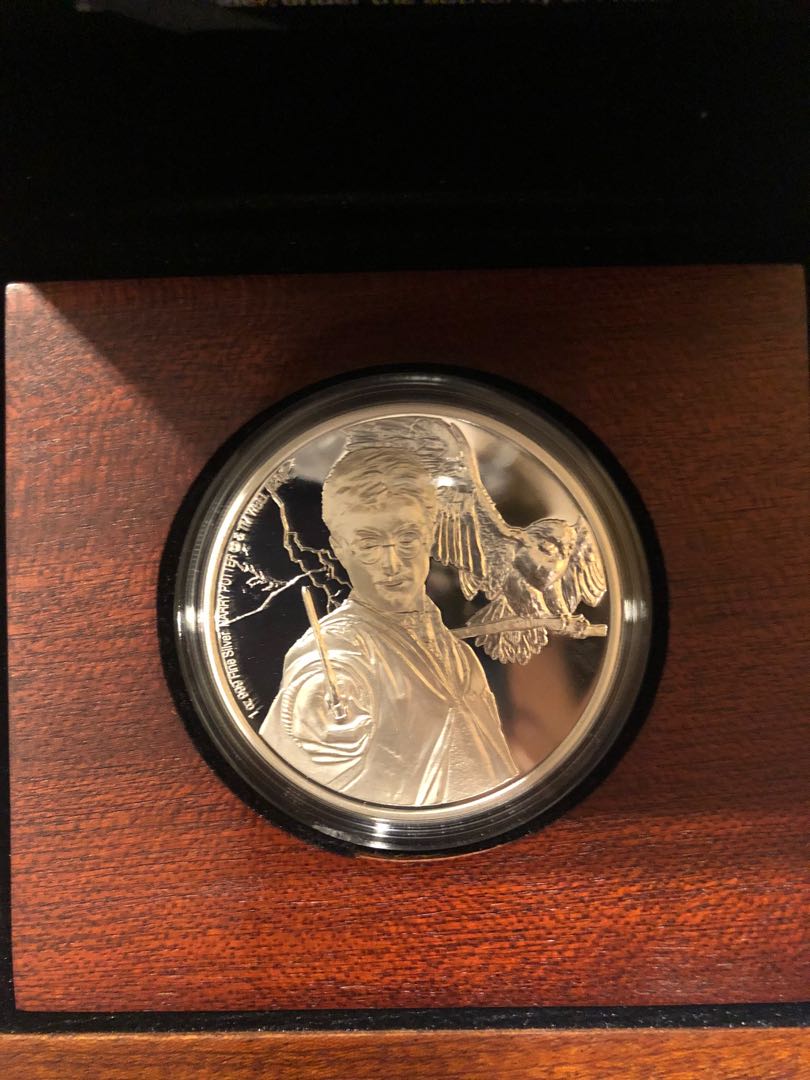 Harry Potter 1 Oz Silver Coin, Hobbies & Toys, Memorabilia ...