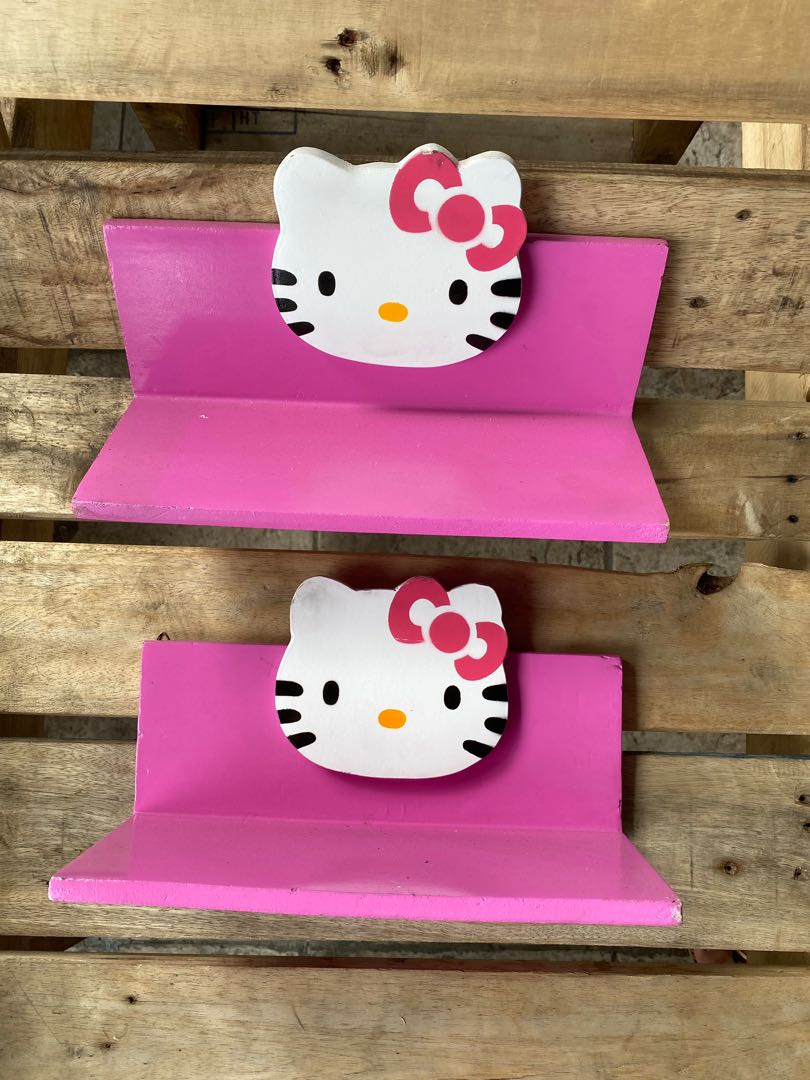 Hello kitty shelves, Furniture & Home Living, Furniture, Shelves ...