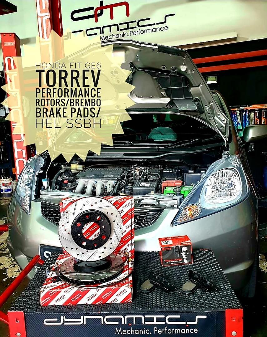 Honda Fit GE6/GE8/Accord CR1: TORREV Sports Slotted/Holes Rotors/Brembo ...