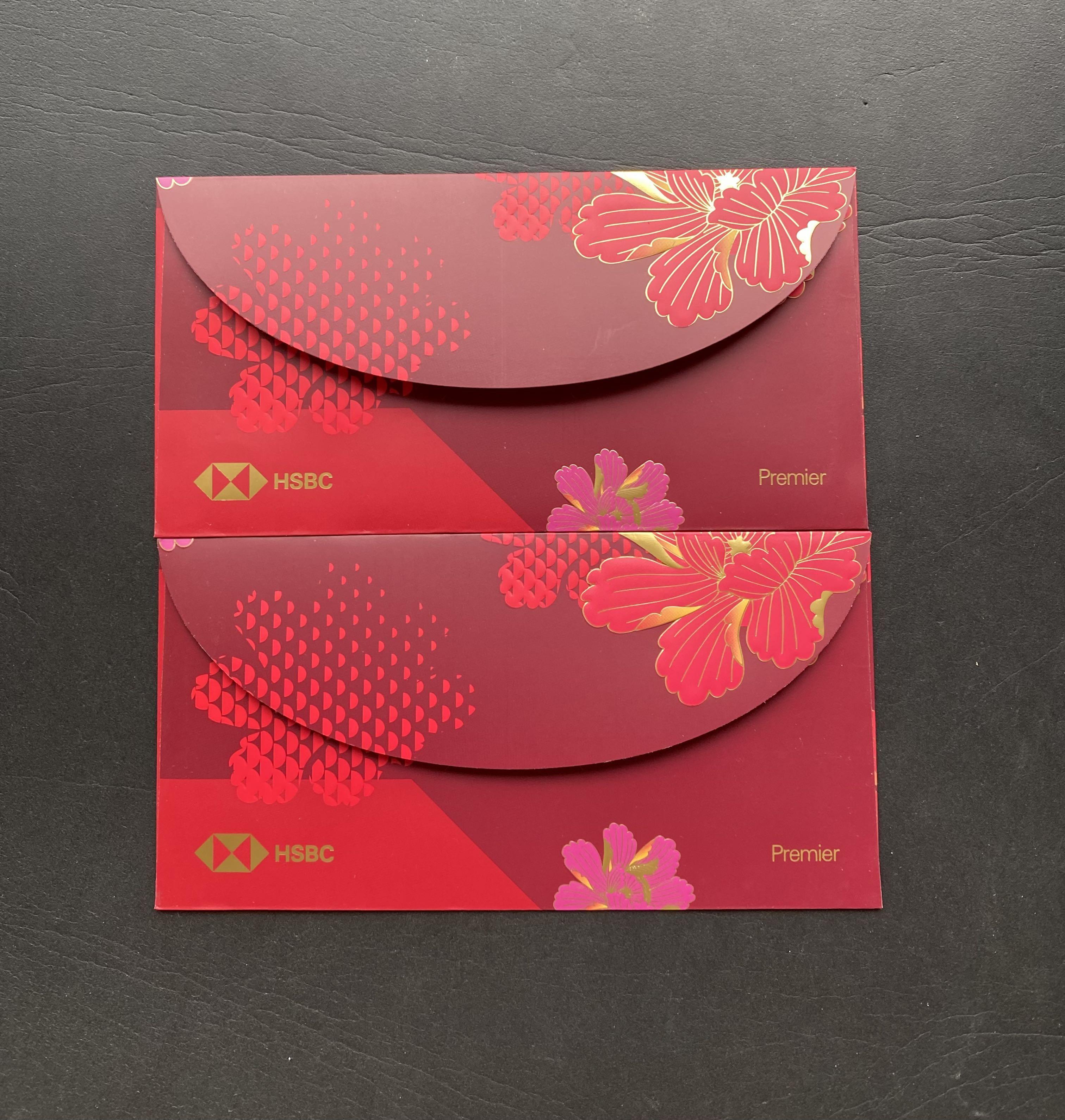 HSBC Premier Singapore 2022 Red Packet Angpau Angpow (8 pieces ...