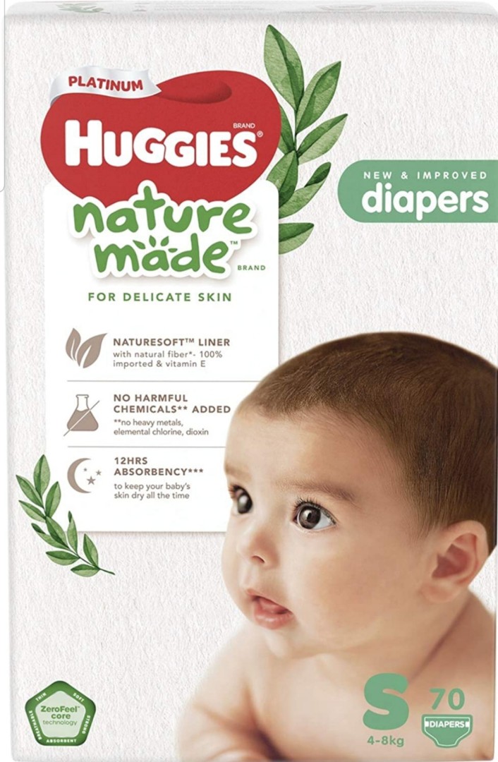 Huggies small, Babies & Kids, Bathing & Changing, Diapers & Baby Wipes ...