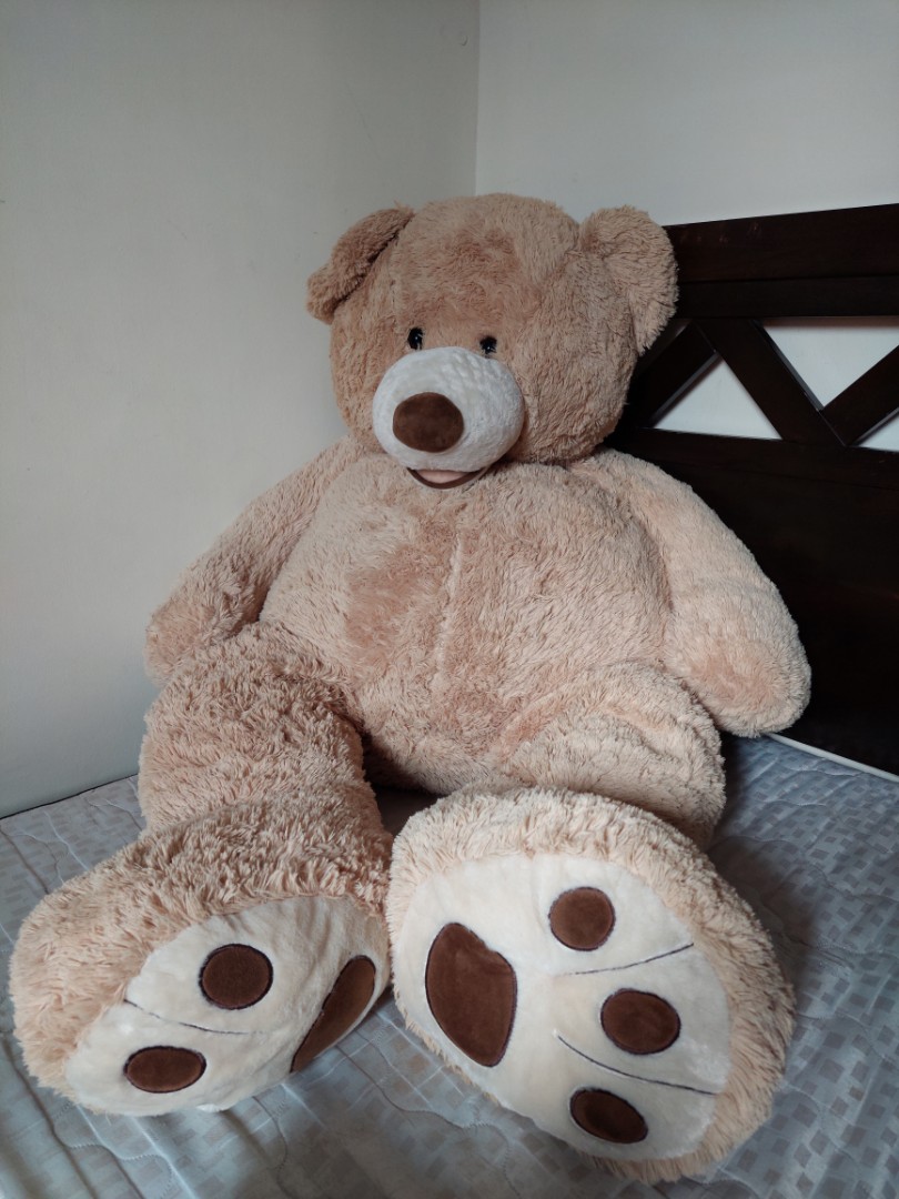 Human Size Teddy Bear 4.4ft, Hobbies & Toys, Toys & Games on Carousell