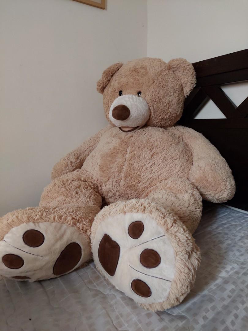 Human Size Teddy Bear 4.4ft, Hobbies & Toys, Toys & Games on Carousell