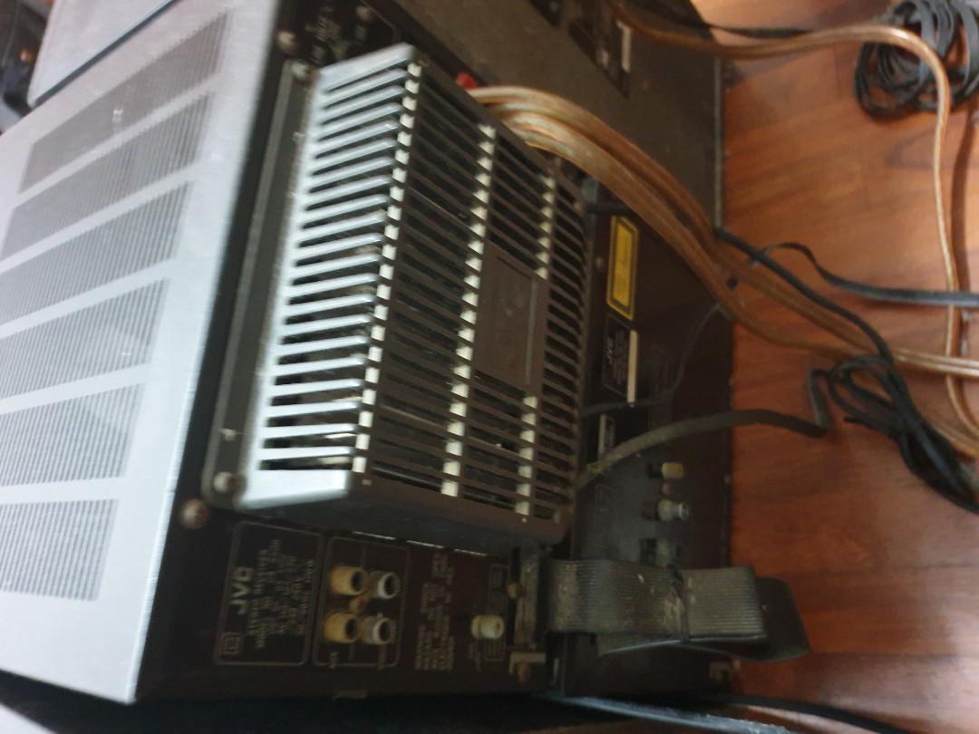 JVC MX-S500 Double Cassette Tape Deck Tuner Stereo System, Audio ...