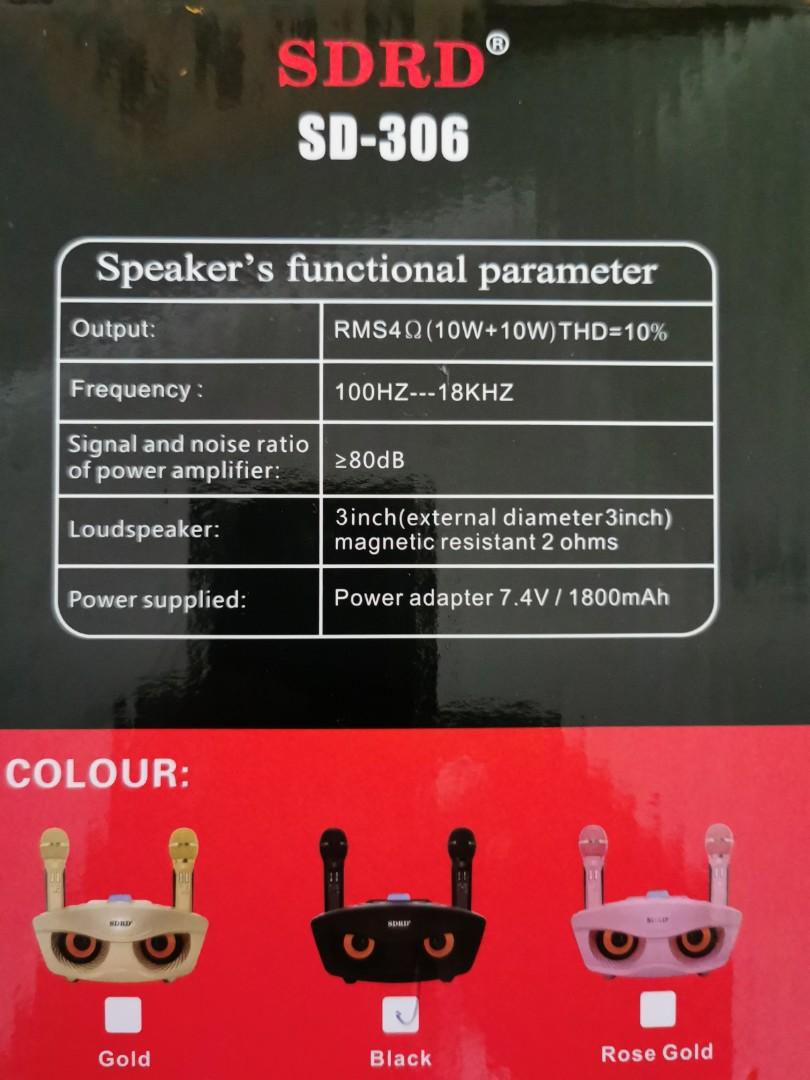 Karaoke set, TV & Home Appliances, TV & Entertainment, Entertainment ...