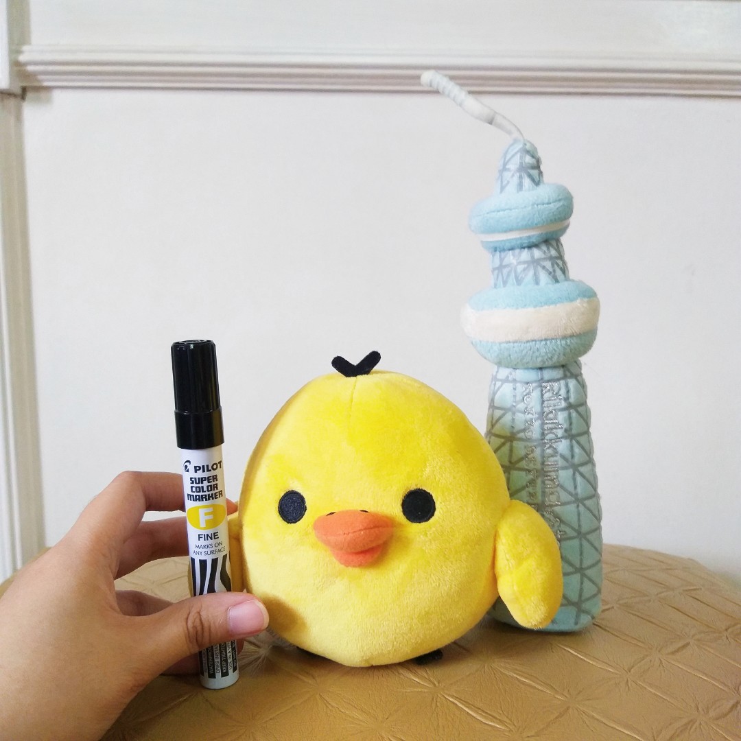 Kiroi Rilakkuma Tokyo Sky Tree Tower Stuffed Plush Toy, Hobbies & Toys ...