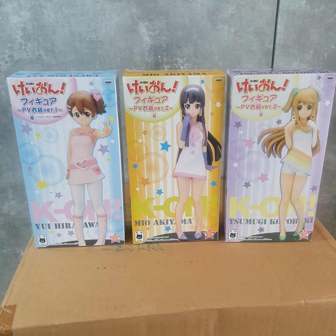 K-ON! PV Costume Banpresto, Hobbies & Toys, Toys & Games on Carousell