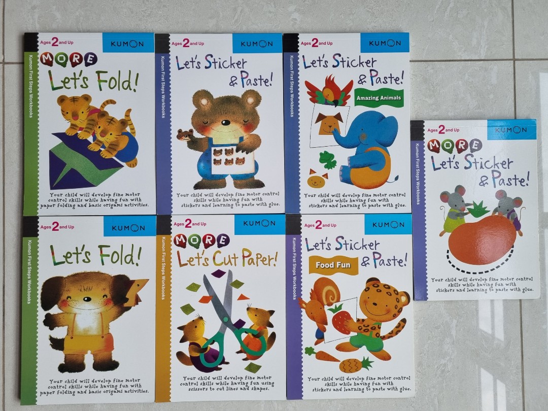 Kumon first steps workbook and 100pc puzzle, Hobbies & Toys, Books ...