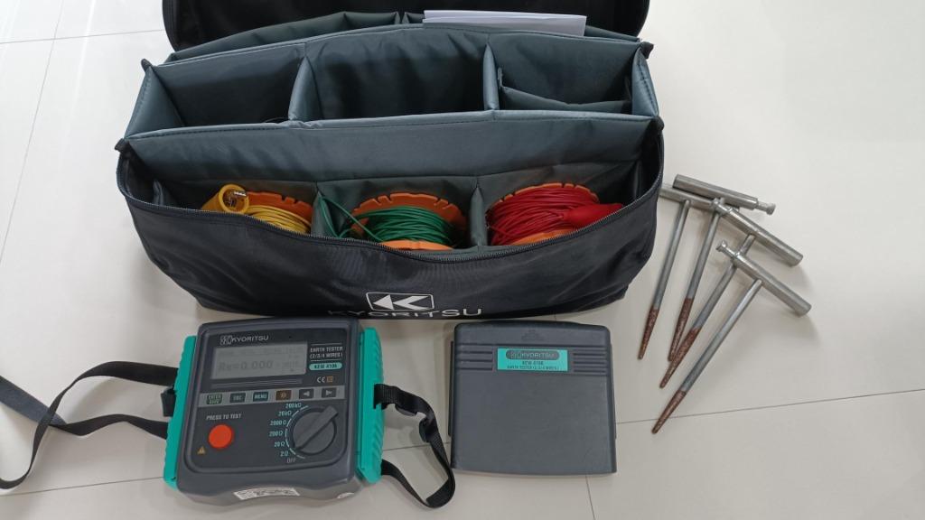 Kyoritsu KEW 4106 Earth Resistance & Resistivity Tester - Used , Health ...