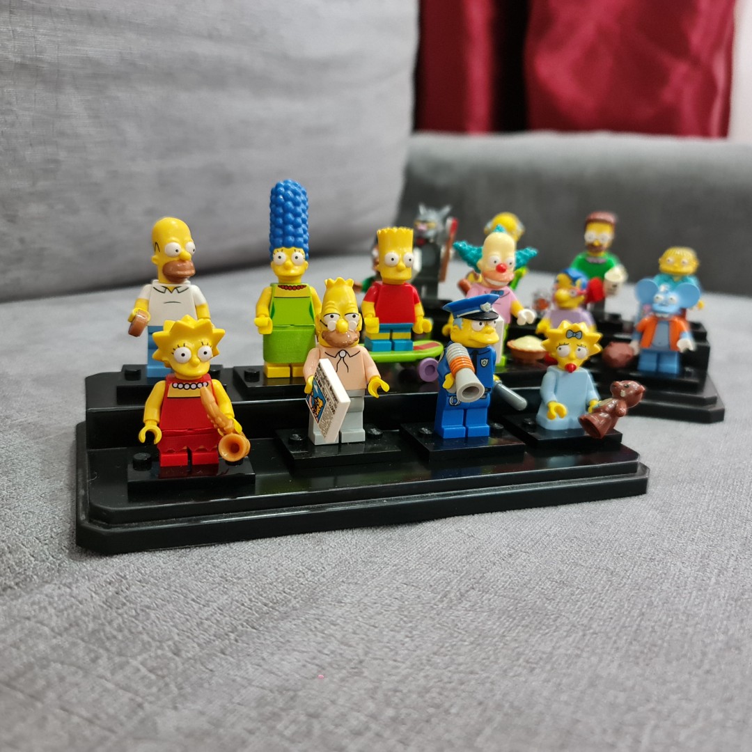 [PRICE DROP] Lego Simpsons Mini Figs Series 1 - 16 figurines, Hobbies ...