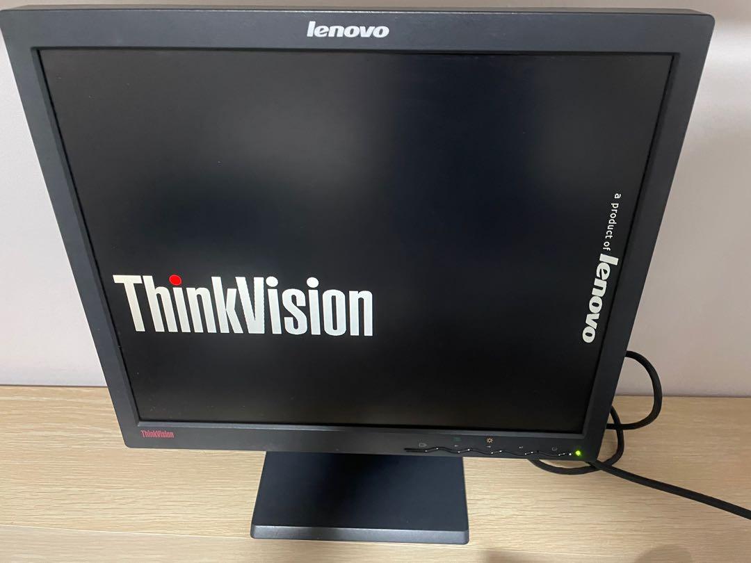 Lenovo 19 inch thinkvision monitor, Computers & Tech, Parts ...