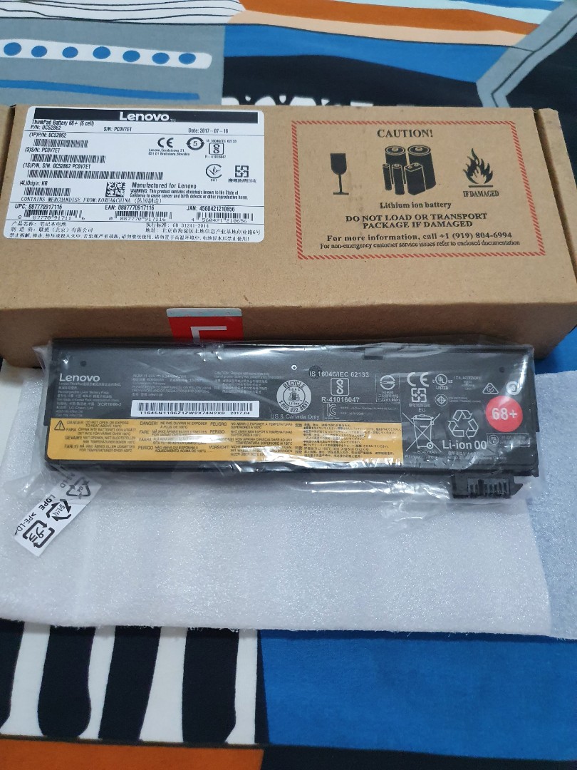 Lenovo ThinkPad Battery 68 Original Computers Tech Laptops Notebooks On Carousell