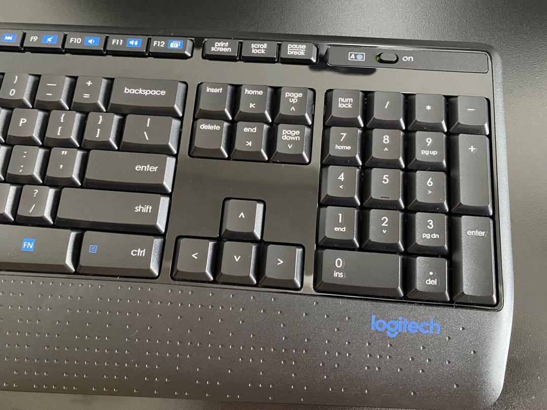 Logitech MK 345 Comfort keyboard mouse wireless, Computers & Tech ...