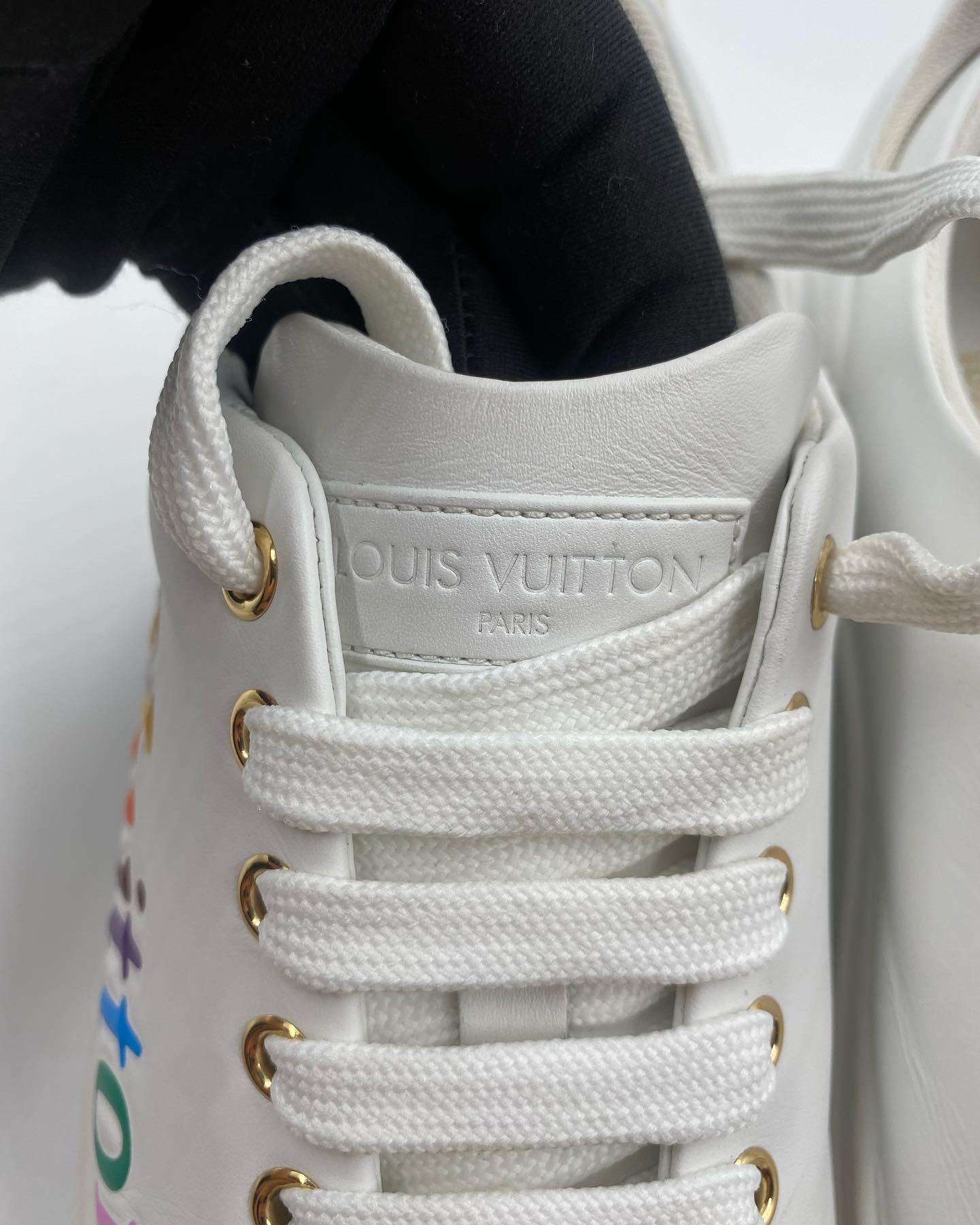 Louis Vuitton LV Timeout Rainbow Sneakers, Luxury, Sneakers & Footwear ...