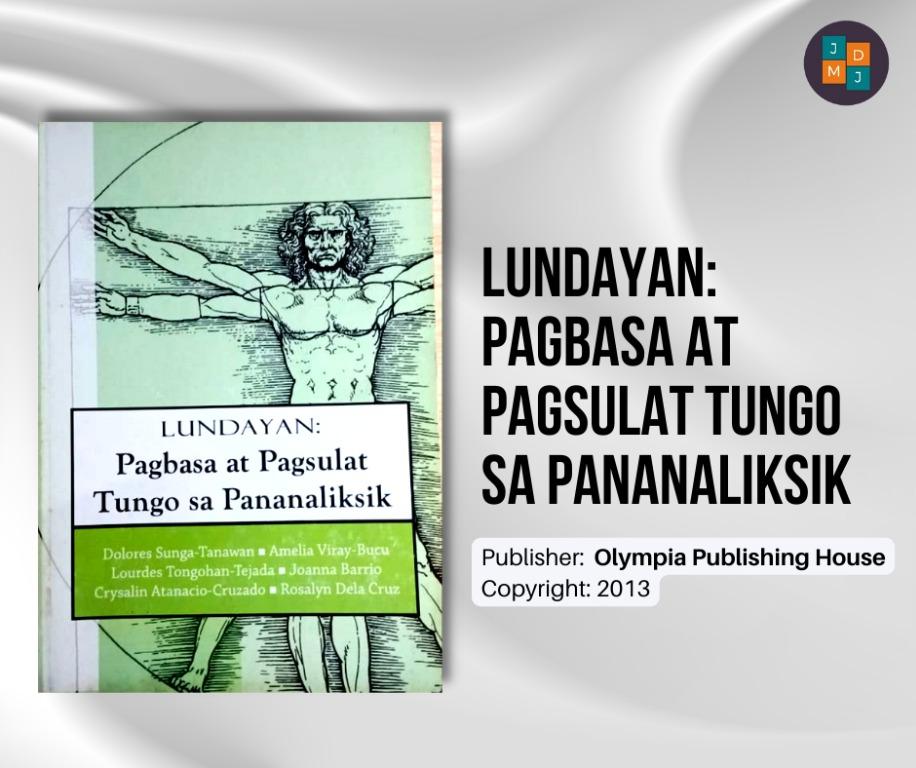 Lundayan: Pagbasa at Pagsulat Tungo sa Pananaliksik, Hobbies & Toys ...