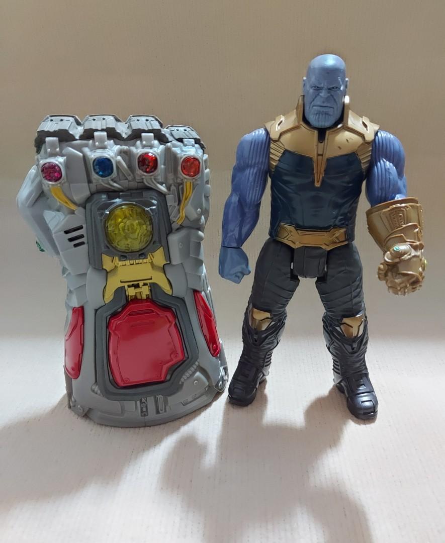 Marvel's The Avengers Endgame Infinity Gauntlet & Thanos Figure (Hasbro ...