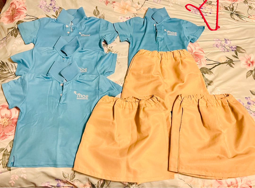 MOE Kindergarten Uniform For Girl Babies Kids Babies Kids Fashion MOE Kindergarten Uniform For Girl Babies Kids Babies Kids Fashion