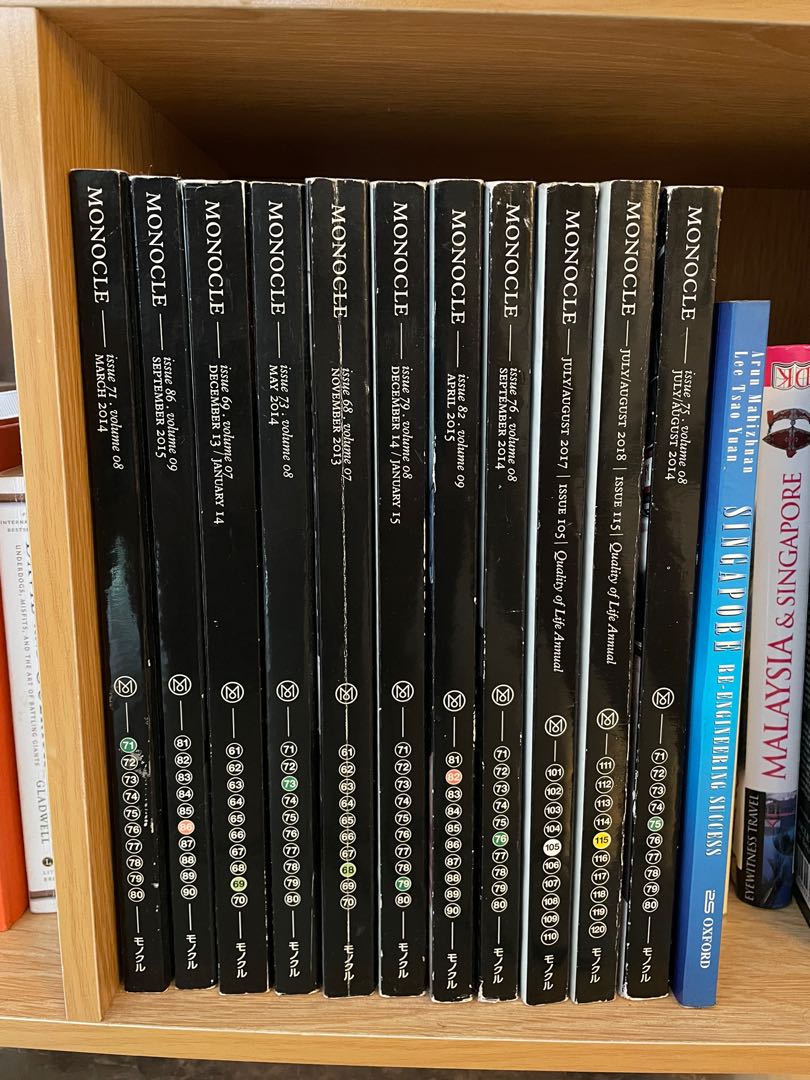 Monocle magazines (11 numbers), Hobbies & Toys, Books & Magazines ...