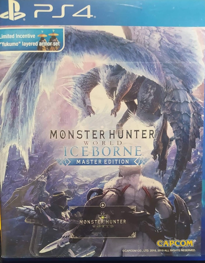 Monster Hunter World Iceborne Master Edition, Video Gaming, Video Games ...