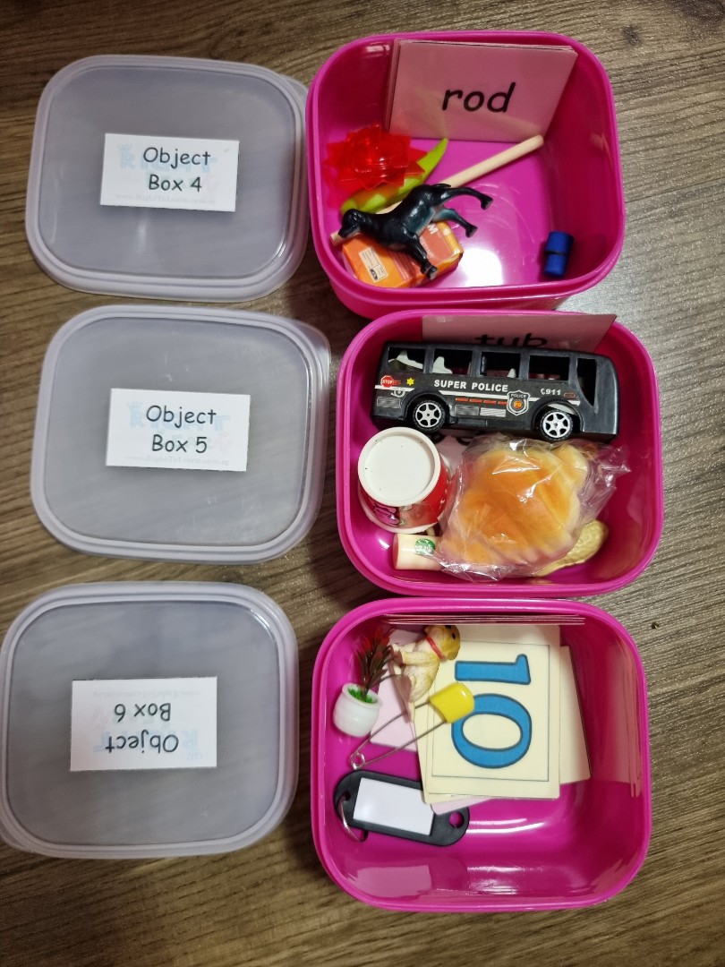 Montessori object boxs, Babies & Kids, Baby Nursery & Kids Furniture ...