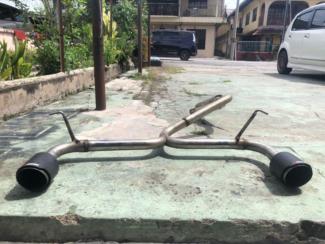 Myvi exhaust / ekzos, Auto Accessories on Carousell