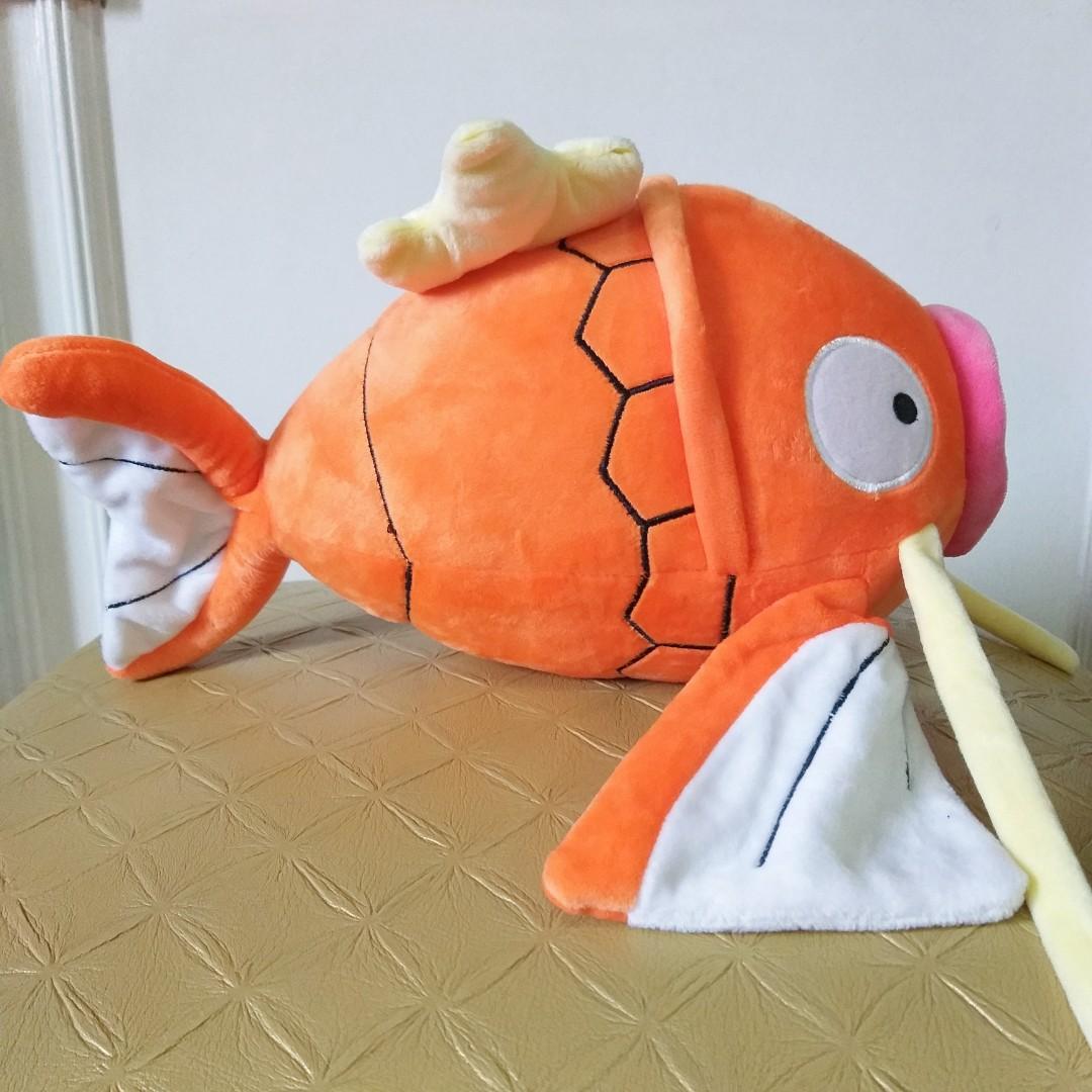 Nintendo Pokemon Big Magikarp Stuffed Plush Toy, Hobbies & Toys, Toys ...