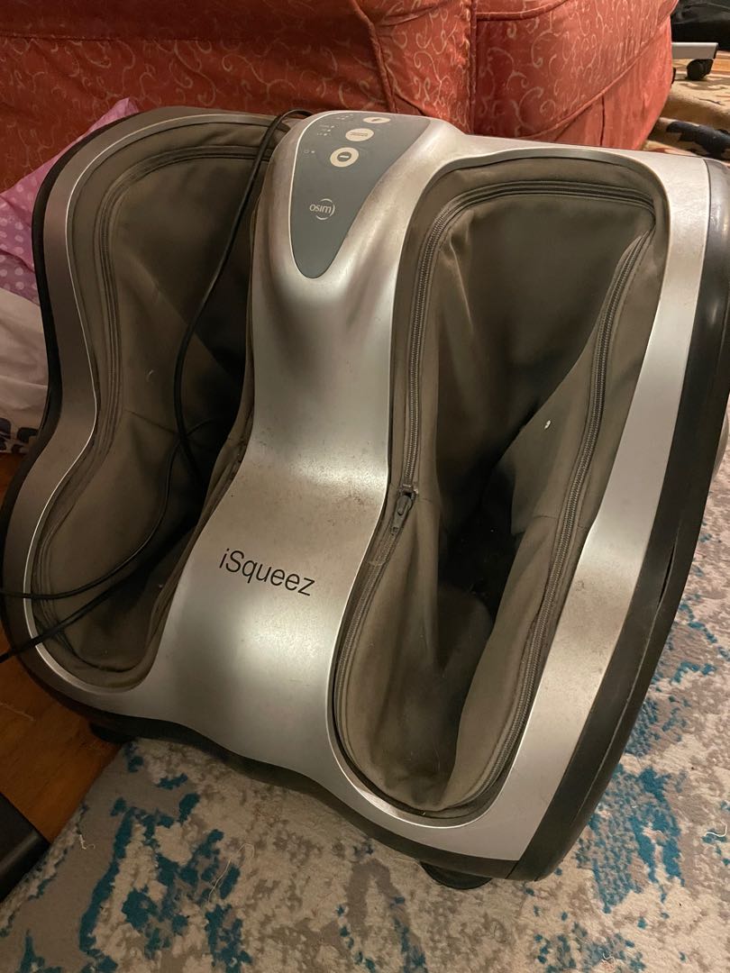 Osim iSqueez foot massager, Health & Nutrition, Massage Devices on ...
