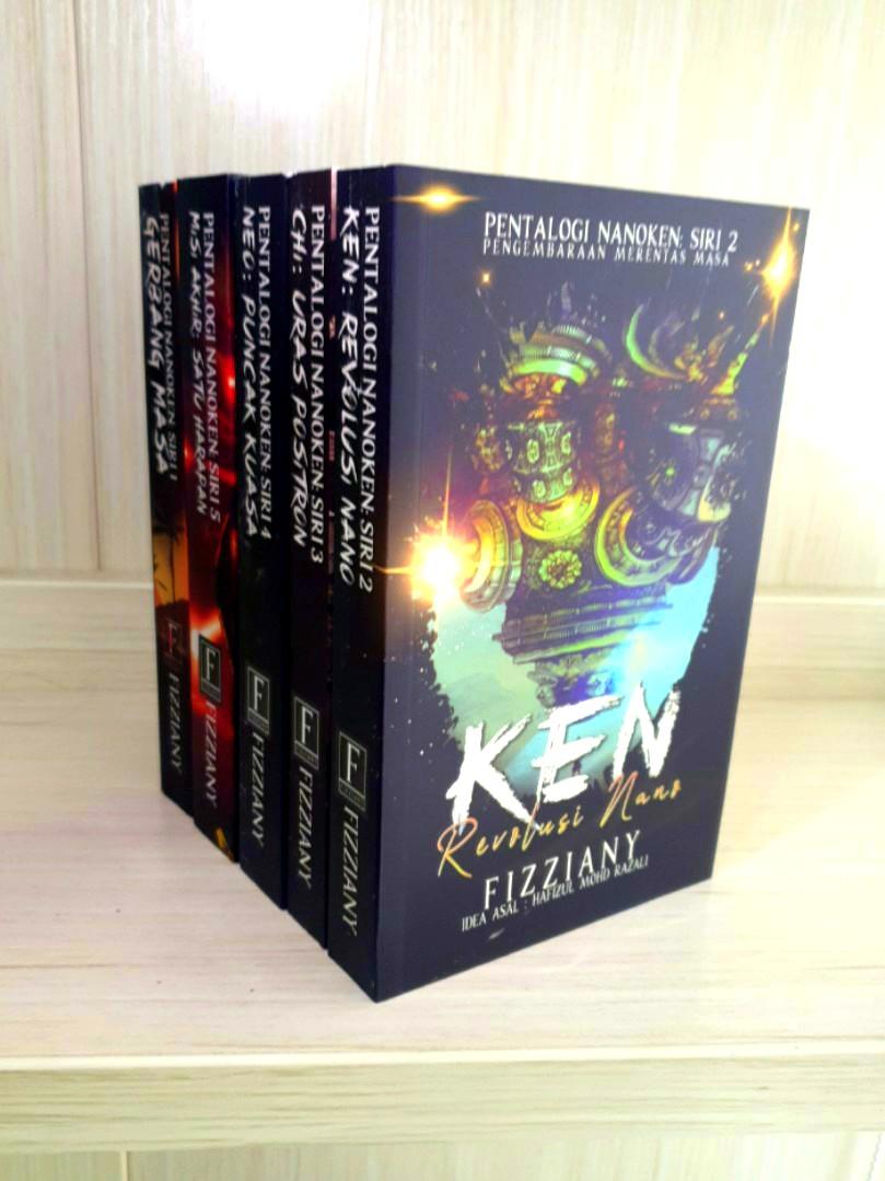 Pentalogi Nanoken Fizziany Novel Melayu (Malay novel), Hobbies & Toys ...