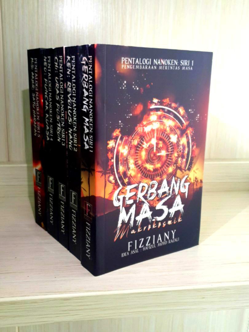 Pentalogi Nanoken Fizziany Novel Melayu (Malay novel), Hobbies & Toys ...
