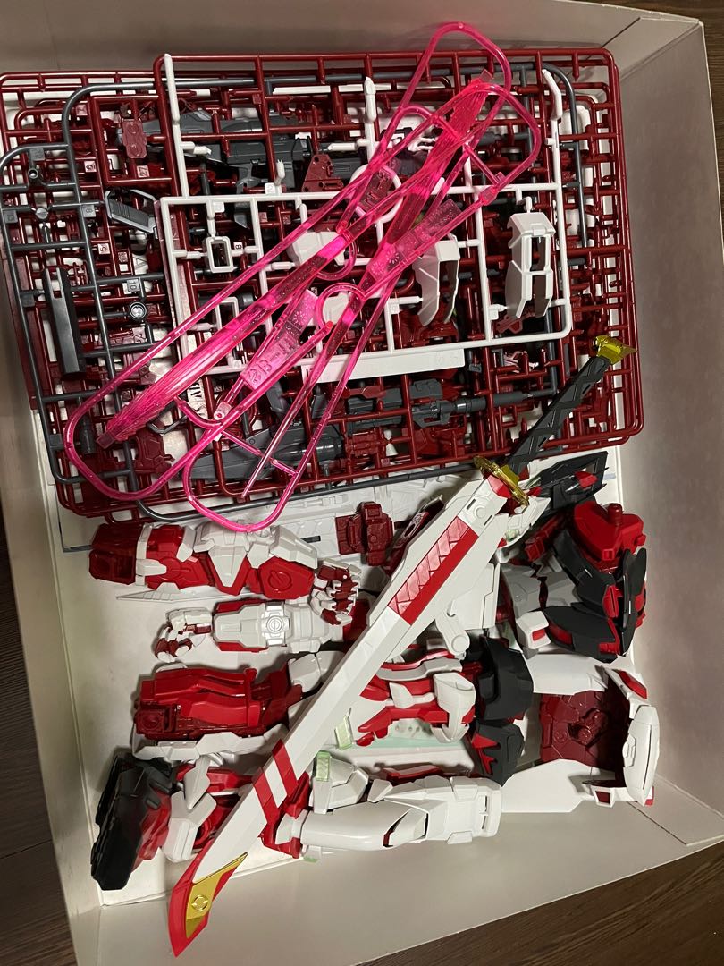 PG Gundam Astray Red Frame, Hobbies & Toys, Toys & Games on Carousell