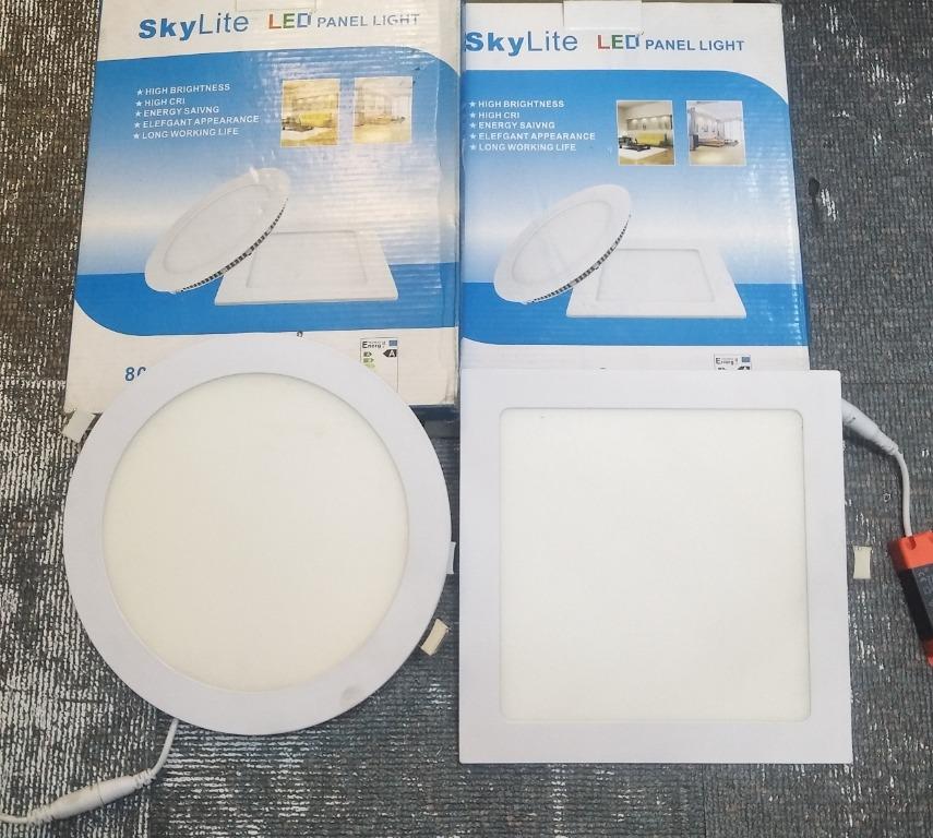 pin light led panel light available 12w/15w/18w/25w, Furniture & Home ...