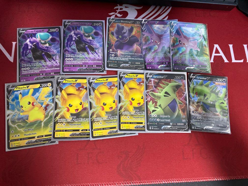 Pokemon TCG - Assorted V Pokemon Cards, Hobbies & Toys, Toys & Games on ...