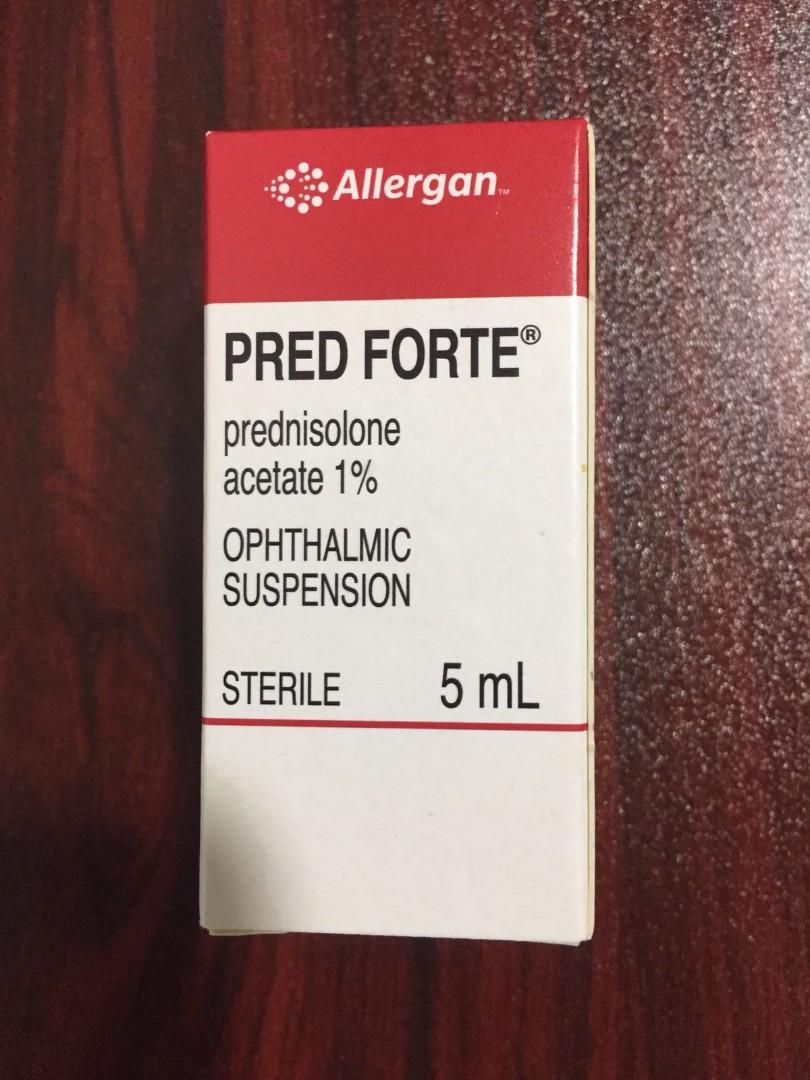 Pred Forte Eye Drop, Beauty & Personal Care, Vision Care on Carousell