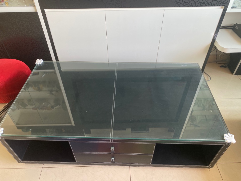 Pre-Loved Lorenzo Coffee-Center table, Furniture & Home Living ...