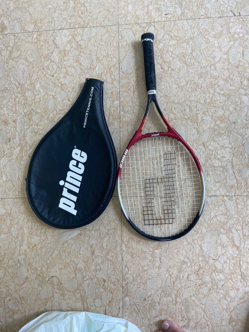 Prince Tennis Racquet, Sports Equipment, Sports & Games, Racket & Ball ...