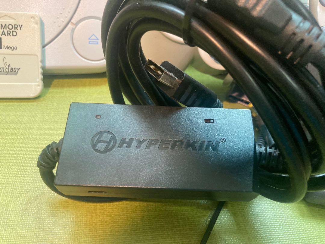 PS1 PSOne + 13 遊戲光碟 + Hyperkin HDMI 線+ HD Retrovision 份量線 + 2個手把 + 2個記憶 ...
