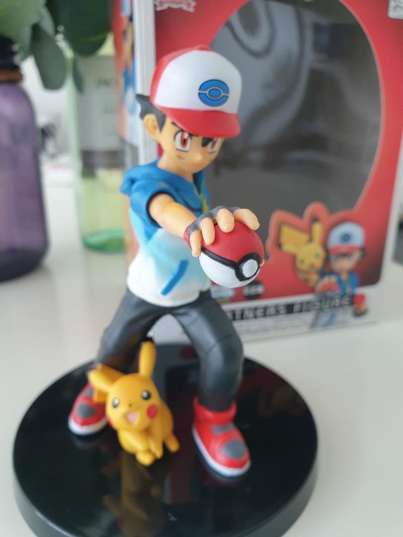 Rare Pokemon Figurine Ash and Pikachu, Hobbies & Toys, Memorabilia ...