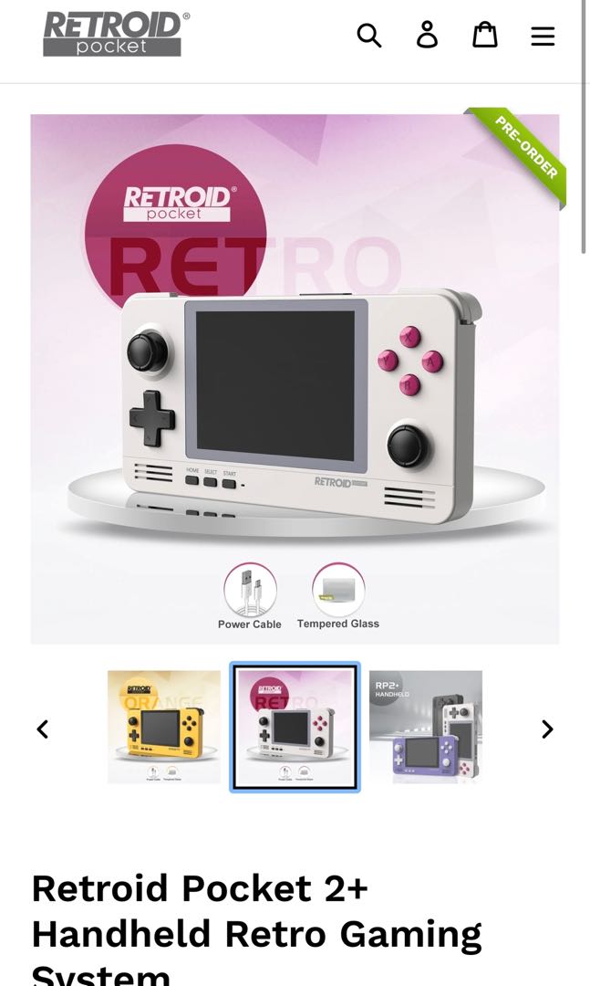 Retroid pocket 2 plus, Video Gaming, Video Game Consoles, Others on ...