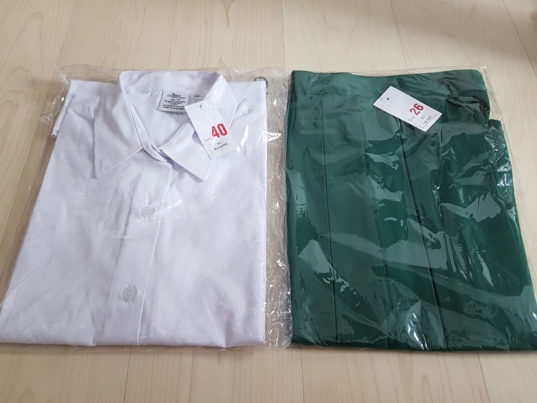NEW RI JC Girls Uniform, Men's Fashion, Tops & Sets, Tshirts & Polo ...