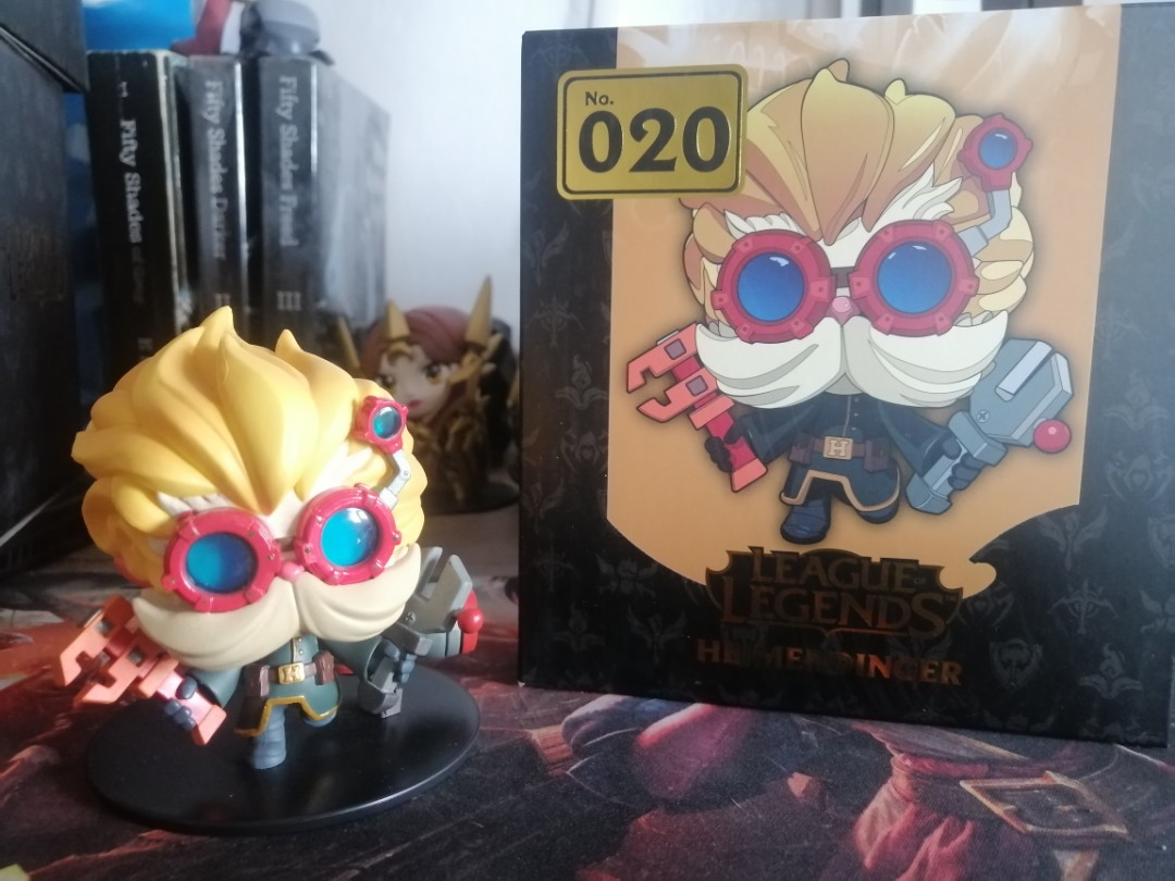 RUSH AUTHENTIC League of Legends Heimerdinger Lulu Leona Kog'Maw Braum ...