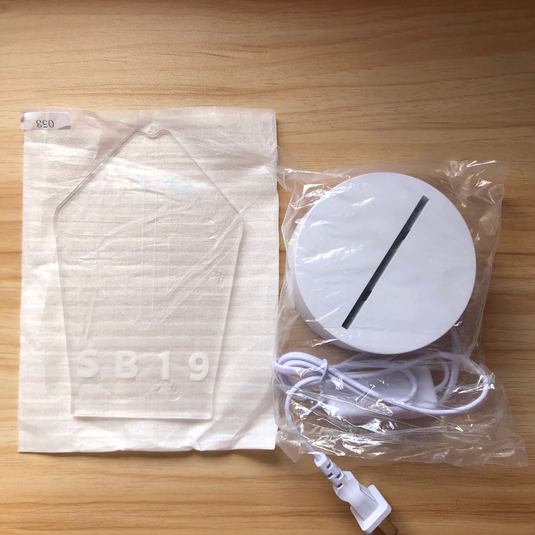 SB19 3D Night Lamp, Hobbies & Toys, Memorabilia & Collectibles, Fan ...