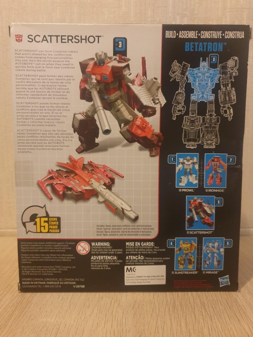 Transformers Scattershot Combiner Wars, Hobbies & Toys, Collectibles ...