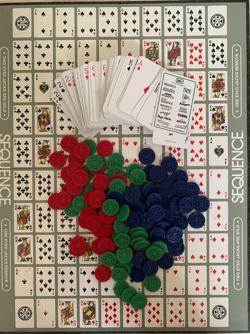 Sequence Board Game, Hobbies & Toys, Toys & Games on Carousell