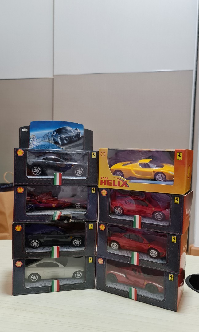 Shell "Ferrari" Collection, Hobbies & Toys, Toys & Games on Carousell