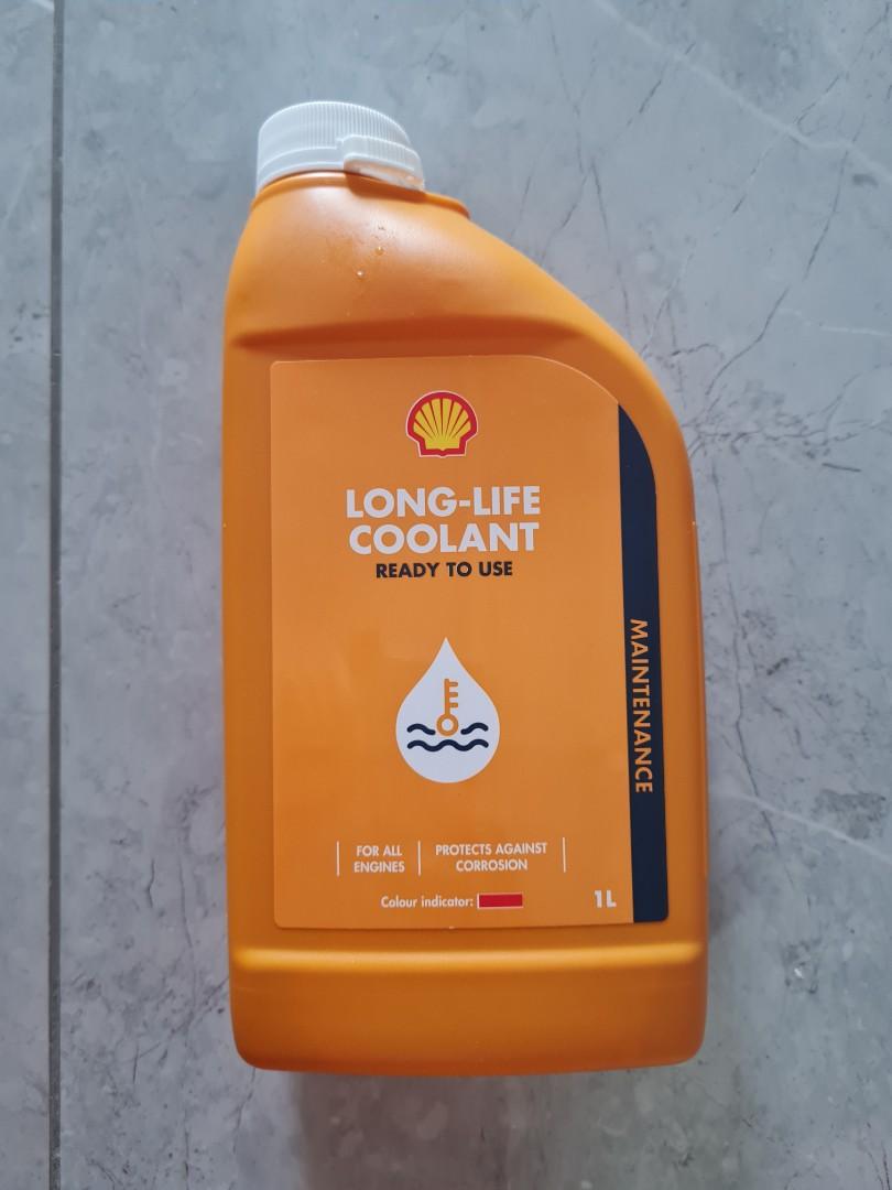 Shell Long Life Car Coolant, Car Accessories, Accessories on Carousell