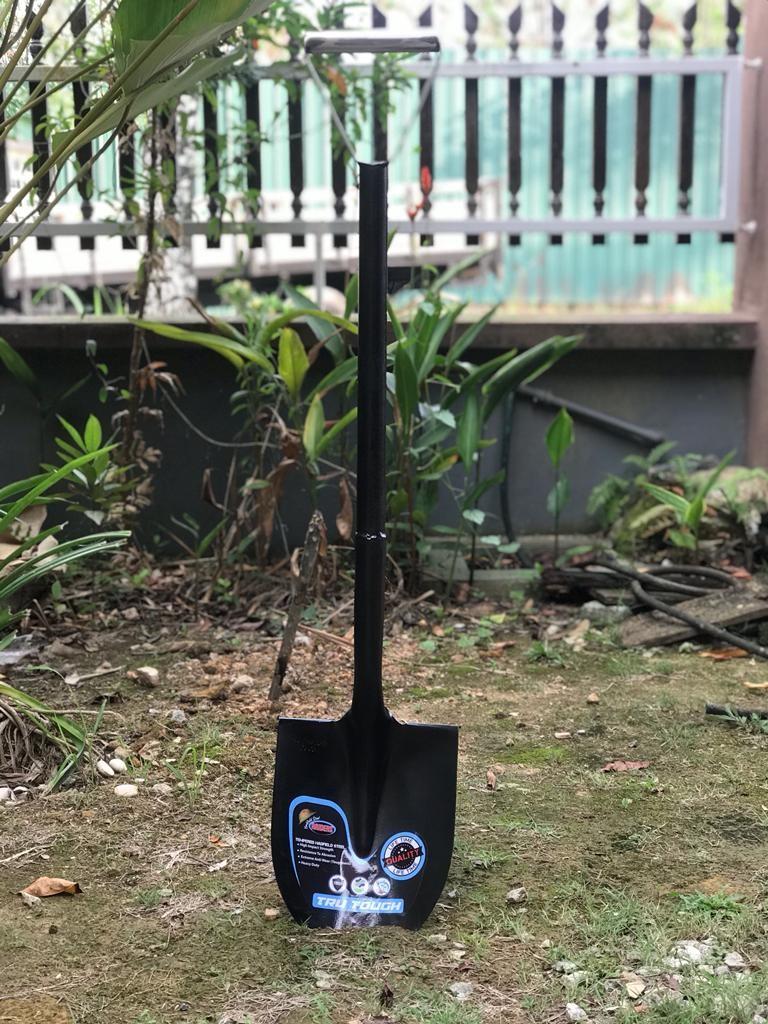 Skop Tanah Digging Shoval Head Scoop Spade Agriculture Landscape Metal ...