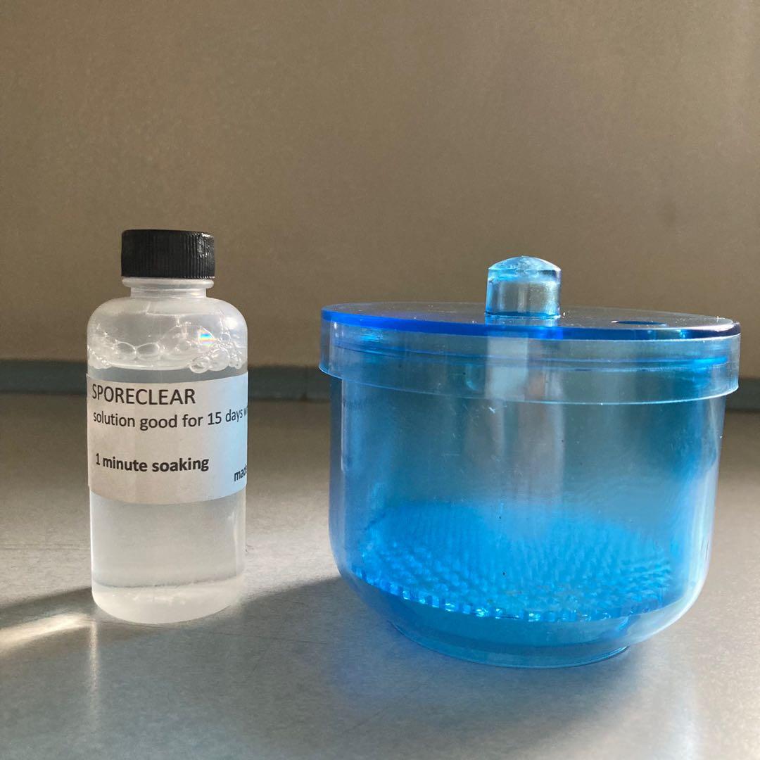 Sporeclear and container, Health & Nutrition, Medical Supplies & Tools ...