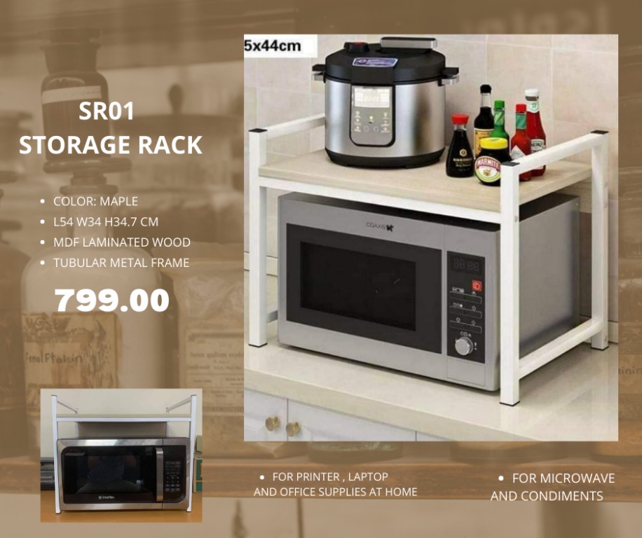 SR01 MULTI PURPOSE RACK, Furniture & Home Living, Bathroom & Kitchen ...